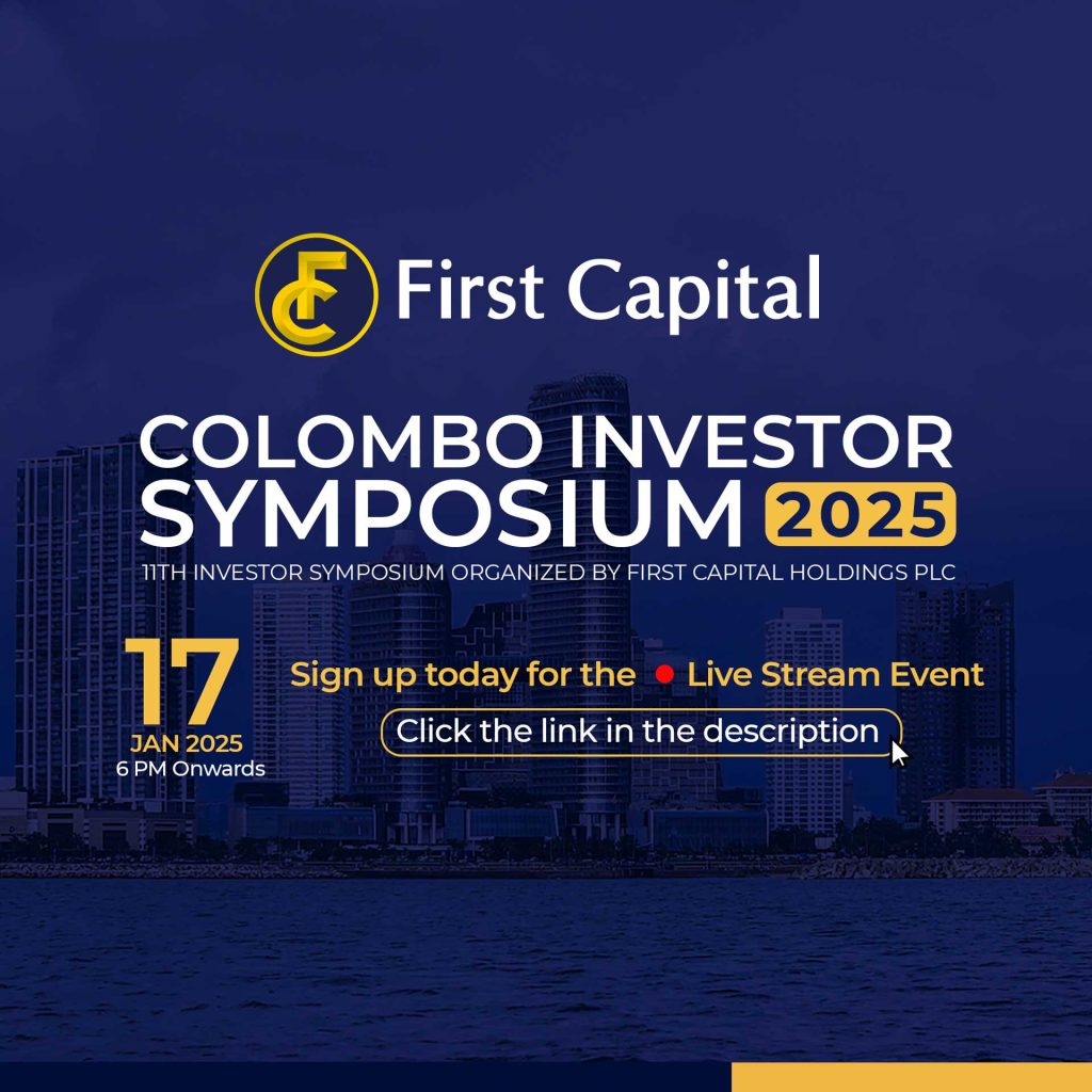FIRST CAPITAL COLOMBO INVESTOR SYMPOSIUM - LMD