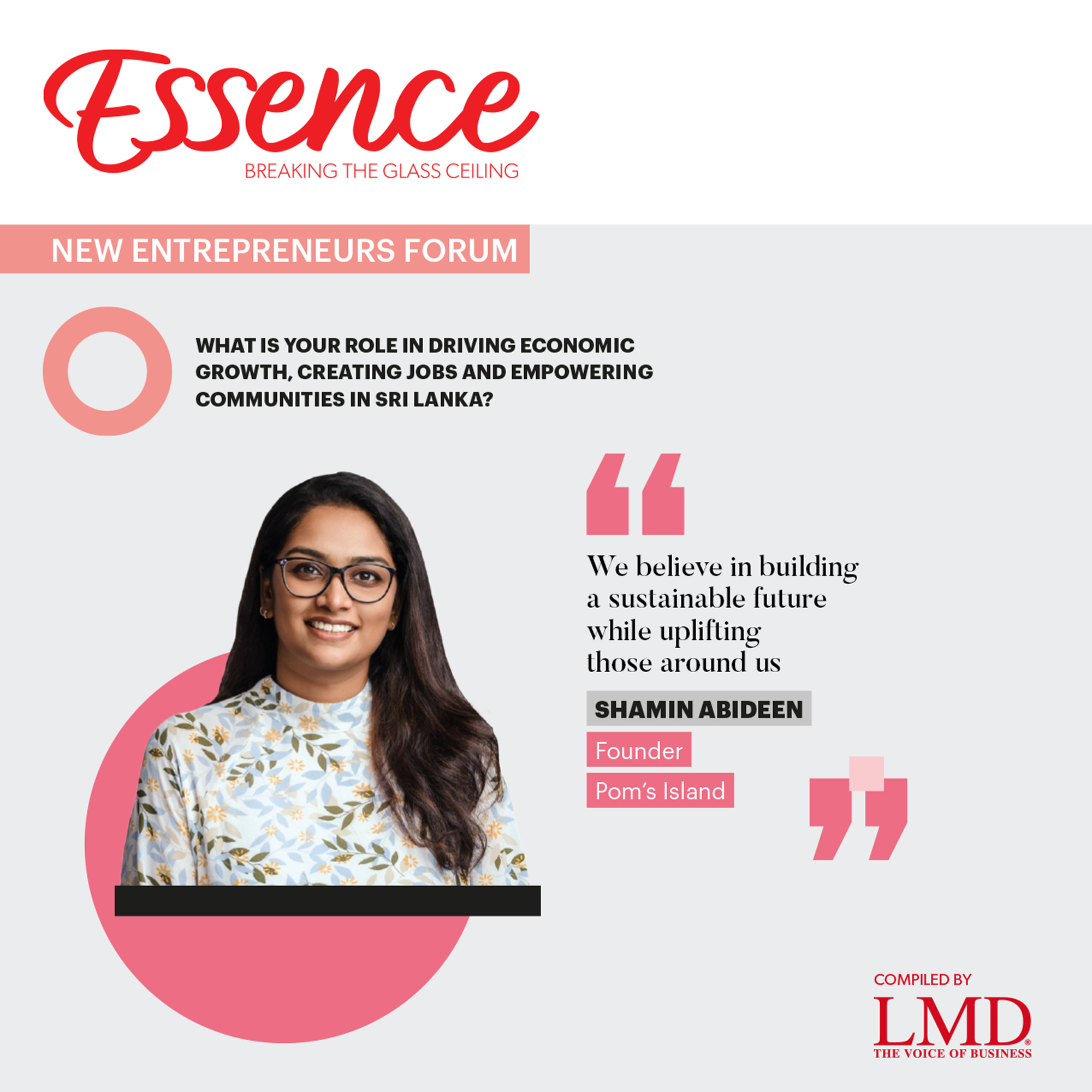 NEW ENTREPRENEURS FORUM - LMD