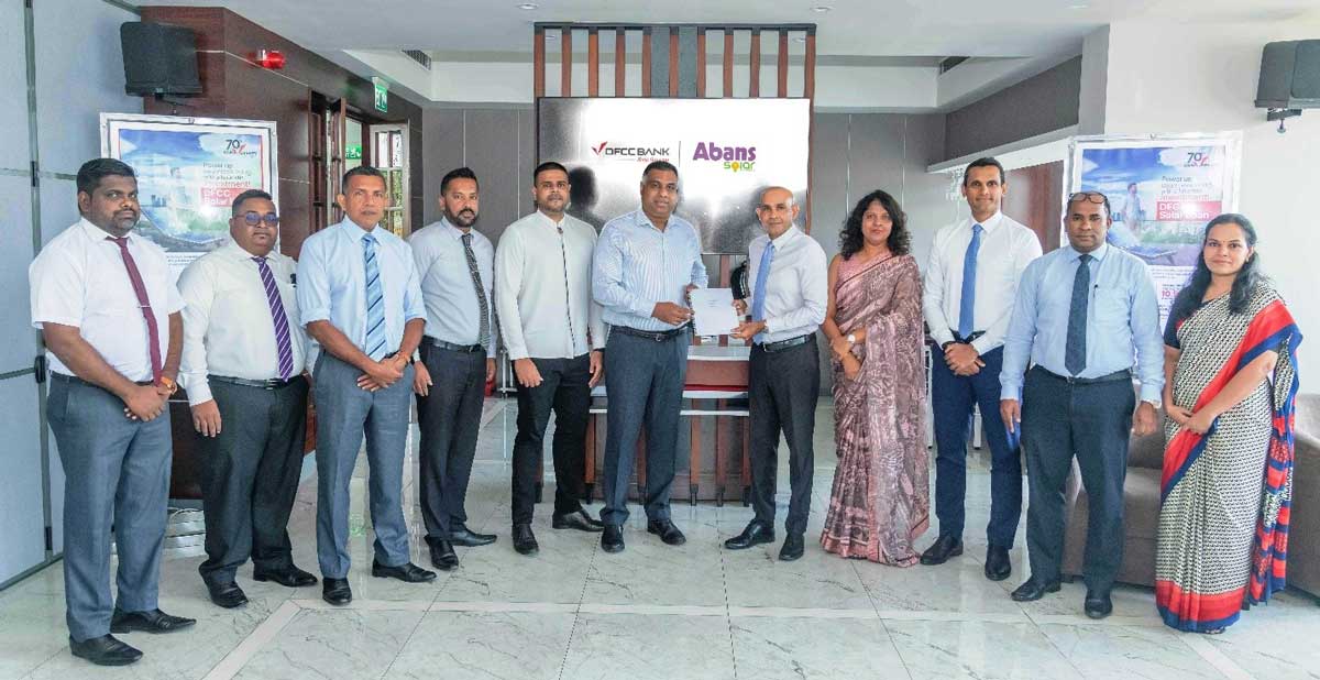 DFCC BANK AND ABANS SOLAR PARTNER TO LAUNCH AFFORDABLE SOLAR FINANCING ...