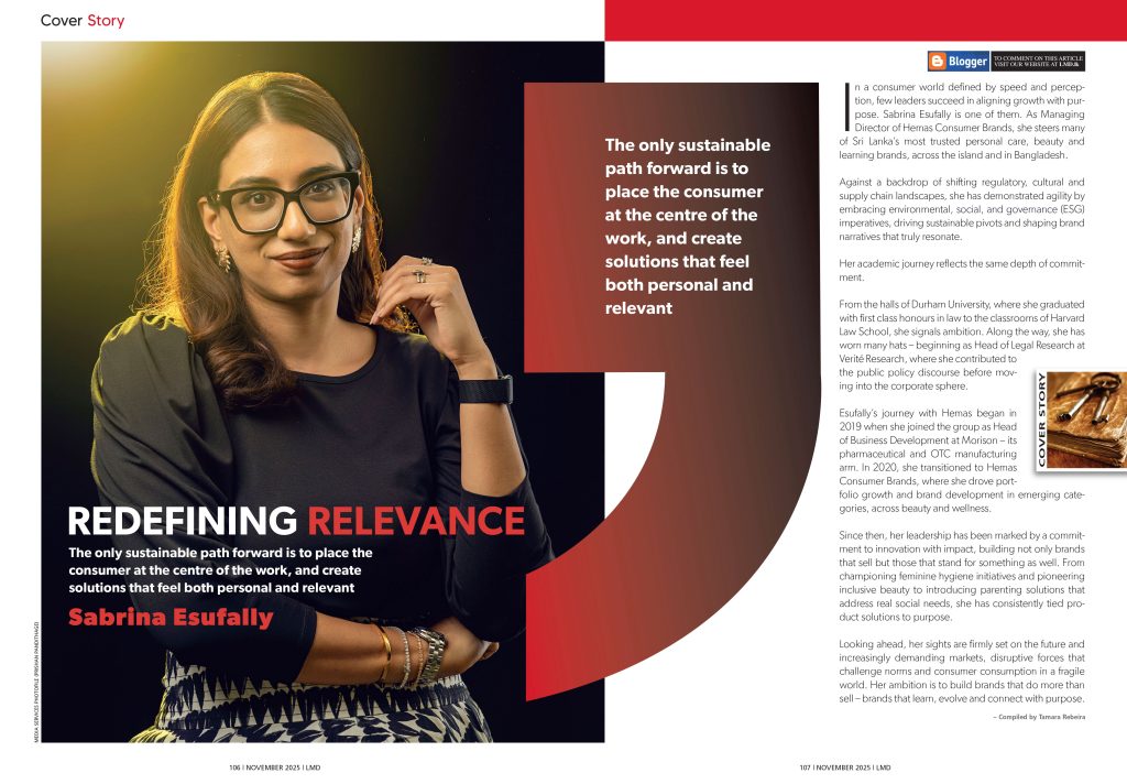 LMD NOVEMBER 2025 COVER STORY - LMD