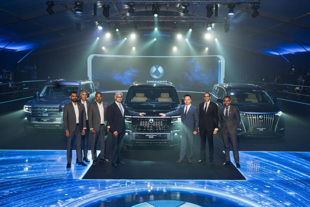 SRI LANKA ROLLS OUT THE RED CARPET FOR LUXURY EV BRAND DENZA’S FIRST ...