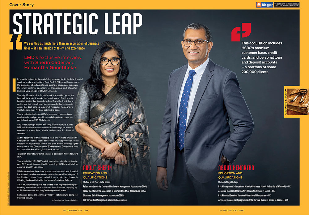 LMD DECEMBER 2025 COVER STORY - LMD