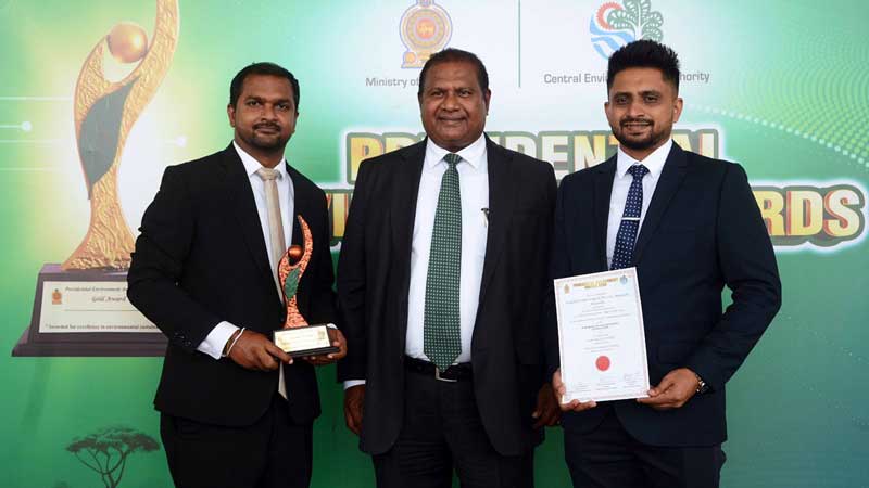 DAVID PIERIS MOTOR COMPANY SHINES AT PRESIDENTIAL ENVIRONMENT AWARDS ...