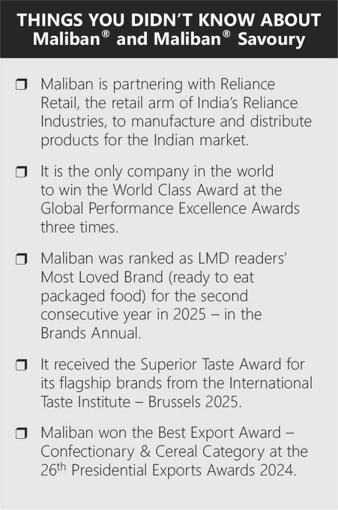 MALIBAN AND MALIBAN SAVOURY - LMD